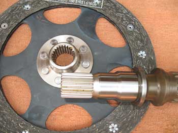 BMW clutch splines